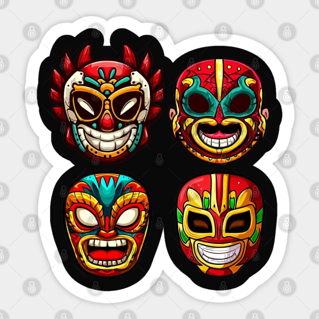 Luchadores - Lucha Libre - Sticker | TeePublic