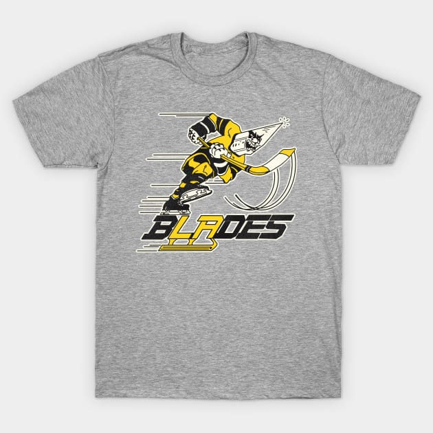 Defunct LA Blades Hockey Team - Hockey - T-Shirt | TeePublic