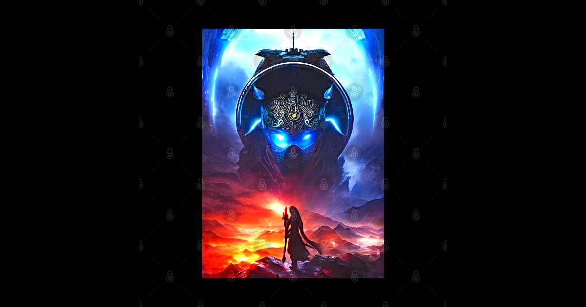 Human/Alien War - Alien Overseer - AI Generated Sci Fi Concept Art ...
