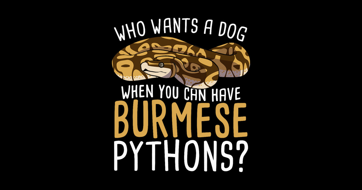 Python Pet Reptile Owner Enclosure Snake Mom Reptile Burmese Python - Snake Lover - Sticker ...