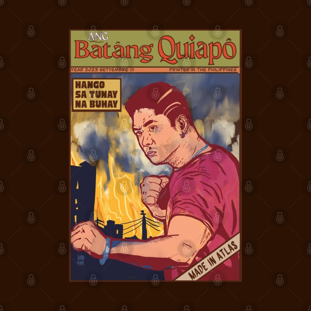 BOY QUIAPO FILIPINO PINOY COMICS - Adobo - Pin | TeePublic