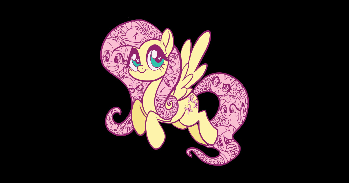 Fluttershy - My Little Pony - Sticker | TeePublic