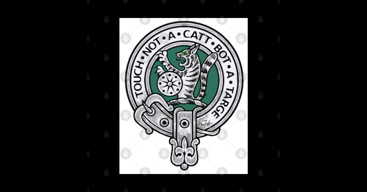 Scottish Clan Bean Badge - Clan - Sticker | TeePublic