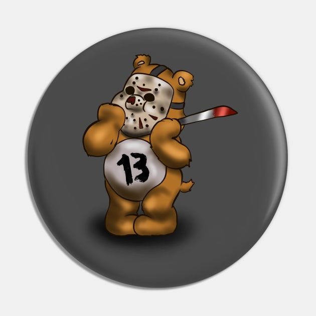 Beware the Bears- Jason Voorhees - Jason Voorhees - Pin | TeePublic