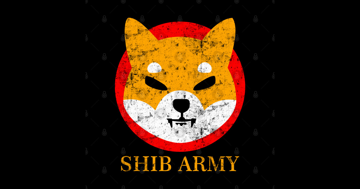 shib army - Shiba Inu - Sticker | TeePublic