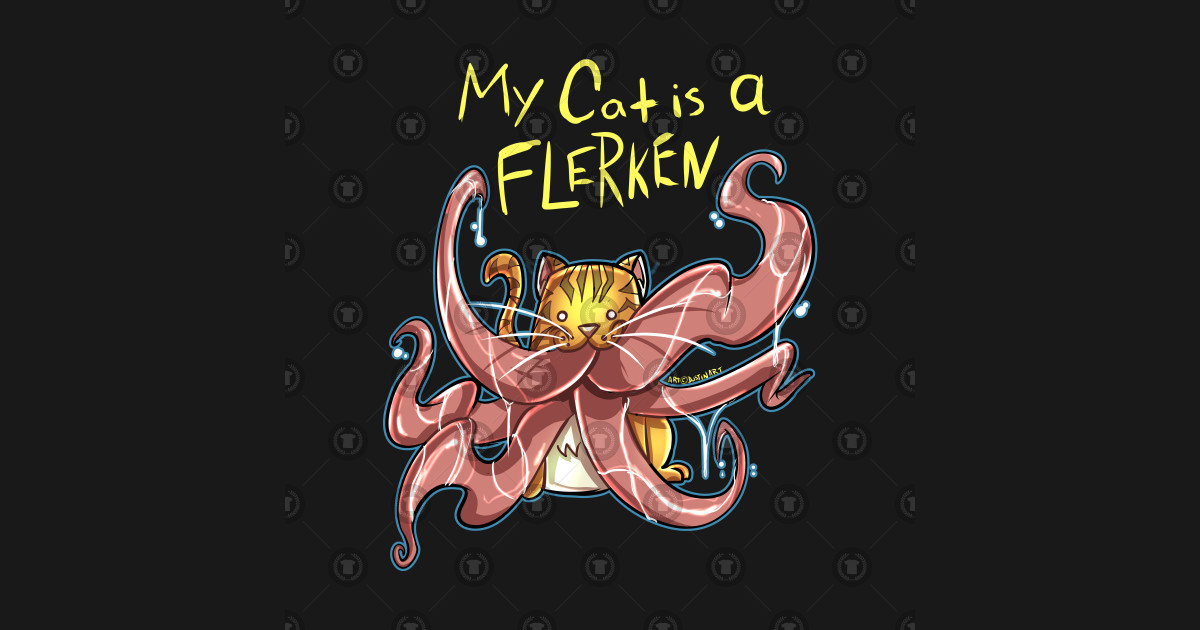 My Cat is a Flerken - Flerken - Sticker | TeePublic
