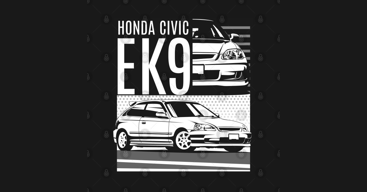 Honda Civic EK9 Type R – JDM Legend - Jdm - T-Shirt | TeePublic