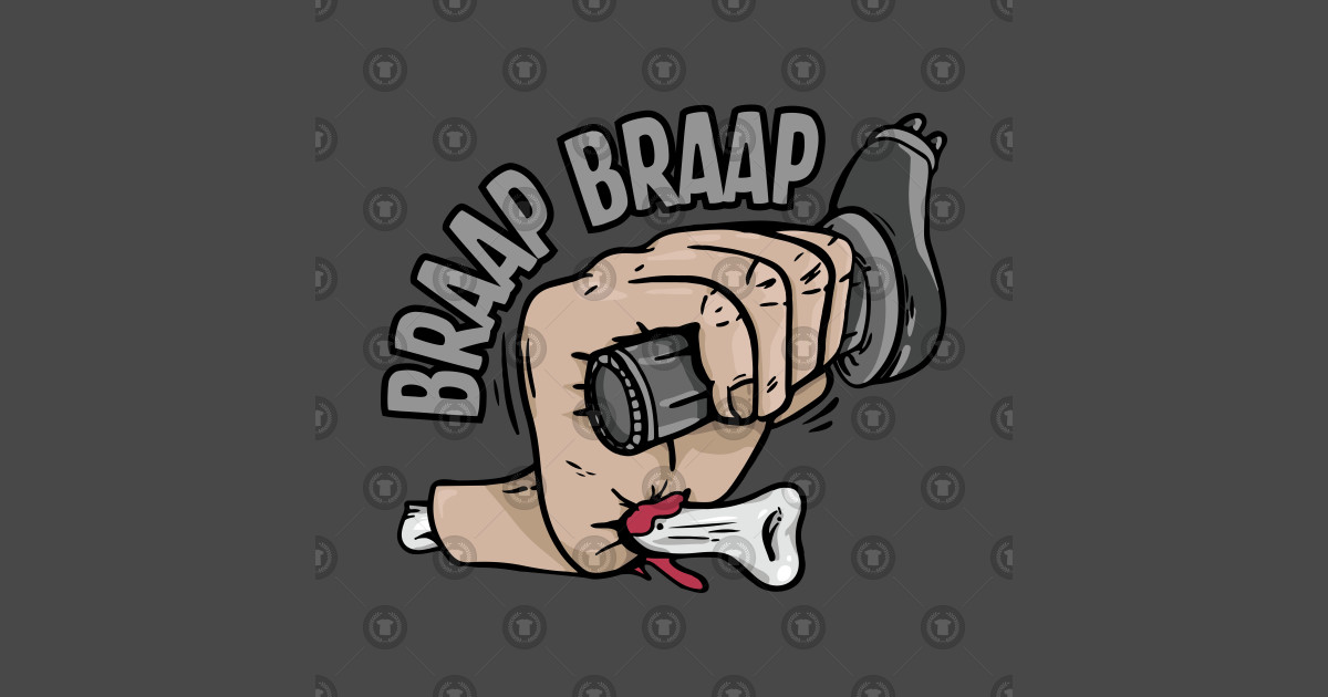 Braap Braap Dirt Bike Snowmobile Throttle - Braaap Sweater - T-Shirt ...