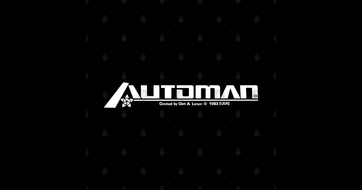 Automan | Fanart | Fan art - Automan - Sticker | TeePublic
