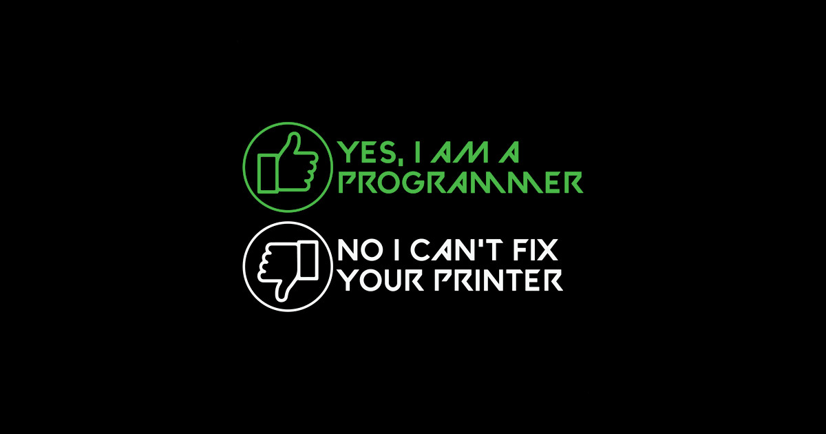 Yes, I am a programmer - Coder - Sticker | TeePublic