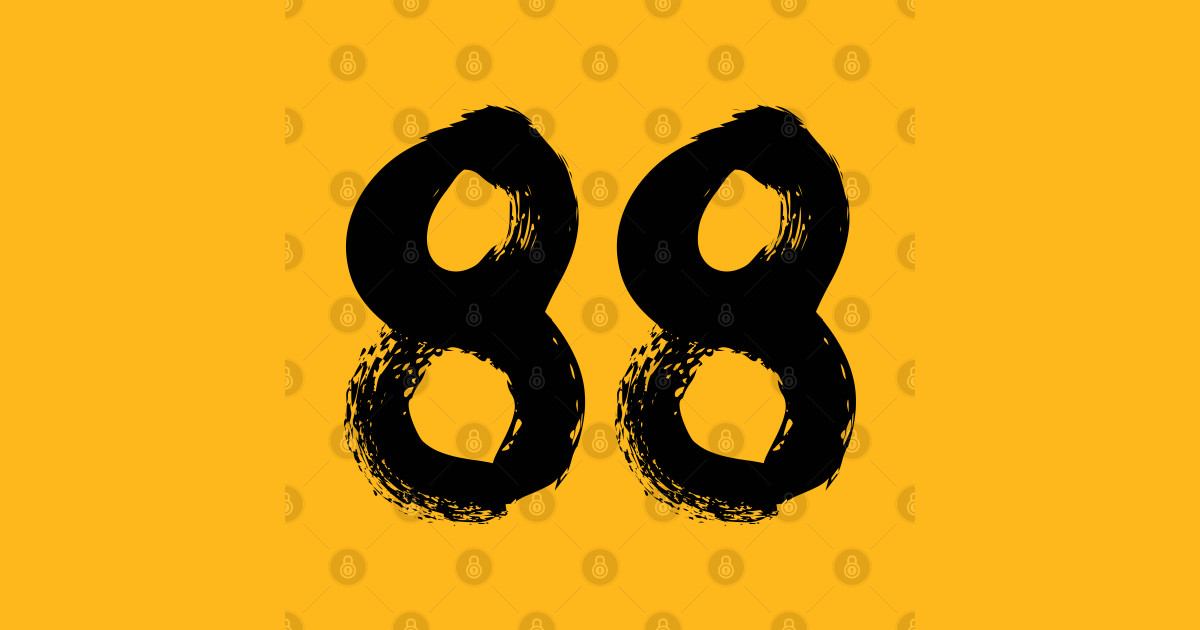 Number 88 - 88 - T-Shirt | TeePublic