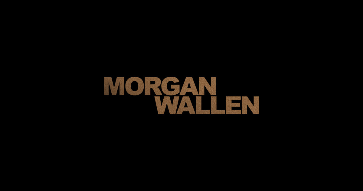 Morgan Wallen logo - Logo - Sticker | TeePublic