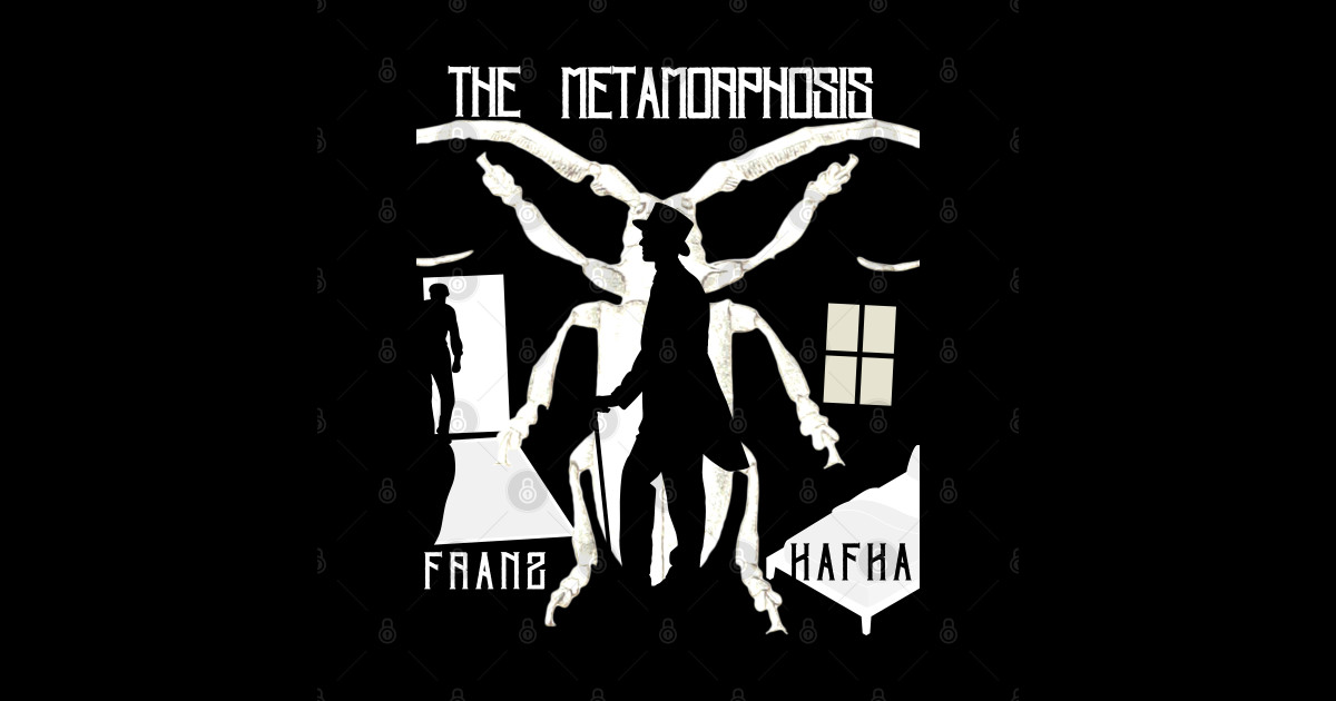 The Metamorphosis version 2, Franz Kafka - The Metamorphosis - Sticker | TeePublic