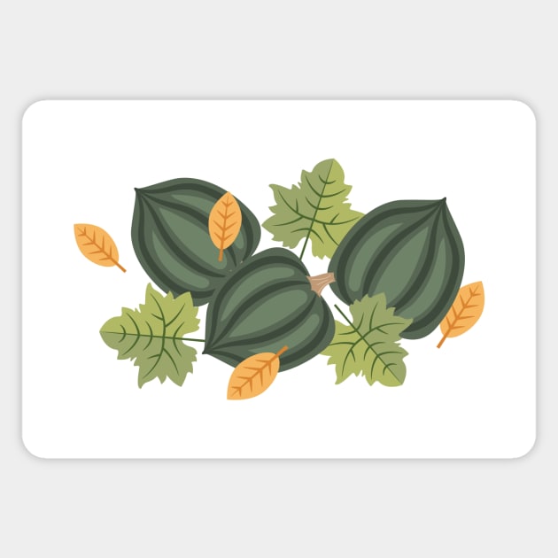 Acorn Squash - Squash - Sticker | TeePublic