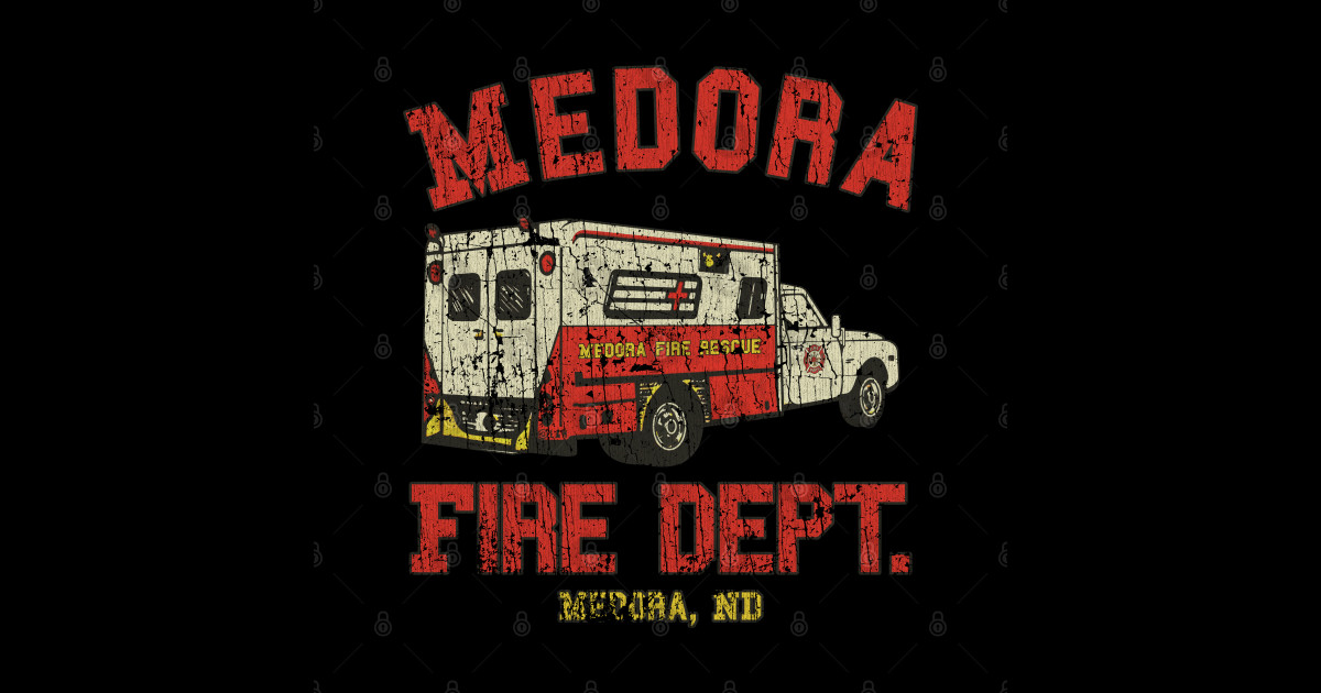Medora Fire Department 1974 - Rural Fire - Sticker | TeePublic