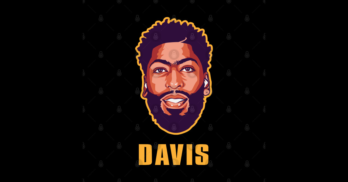 LAKER DAVIS - Anthony Davis - Sticker | TeePublic