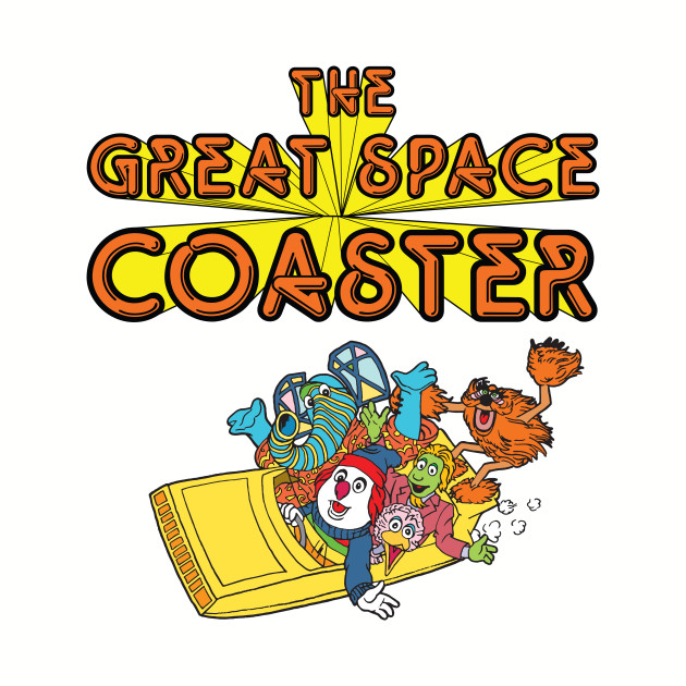 The Great Space Coaster - Retro Tv - T-Shirt | TeePublic