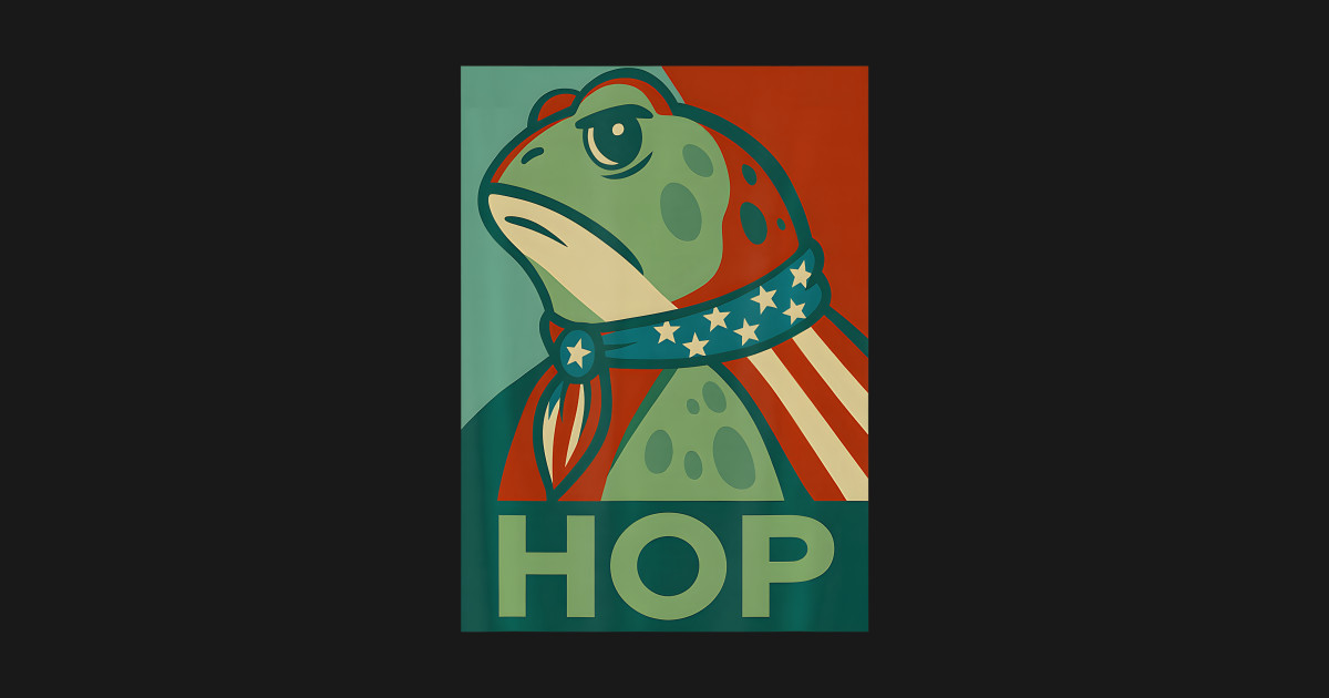 Hop Portland Frog I Stand With Frog - Portland Frog Support - T-Shirt ...