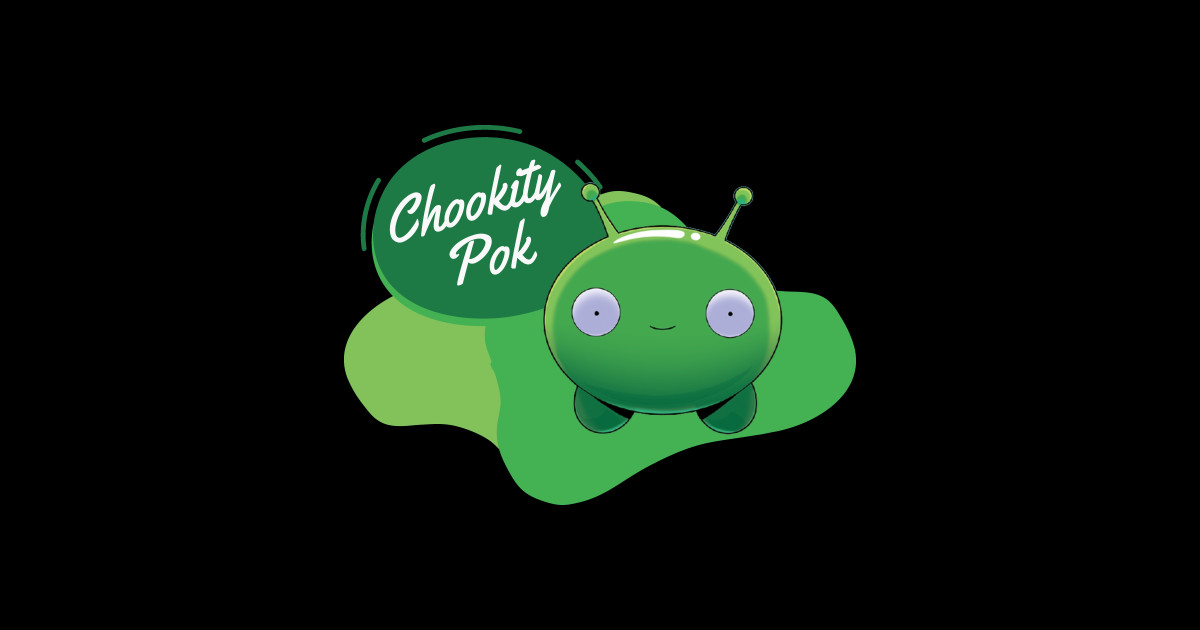 Mooncake chookity-pok final space design - Chookity - Magnet | TeePublic