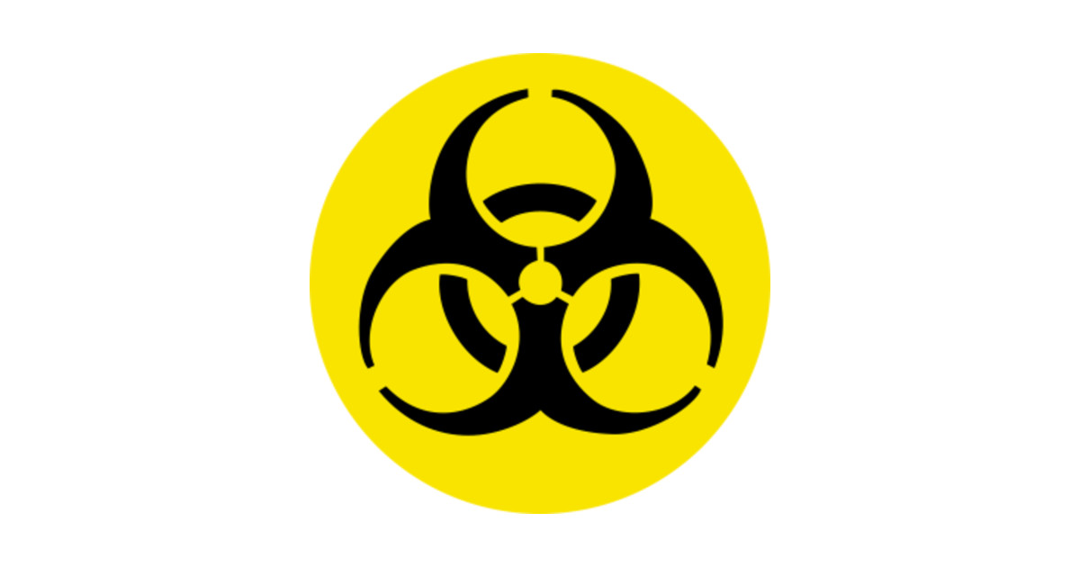 Biohazard Round Symbol - Biohazard - T-Shirt | TeePublic