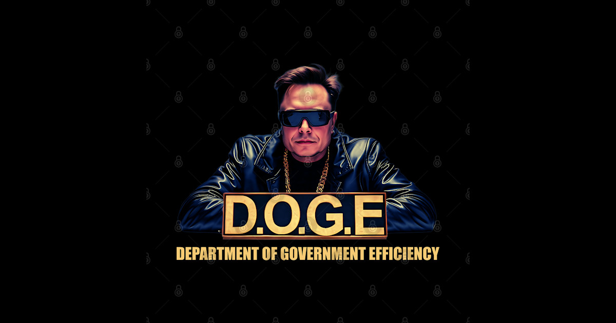 D.O.G.E DOGE Department Of Government Efficiency - Doge - Sticker ...