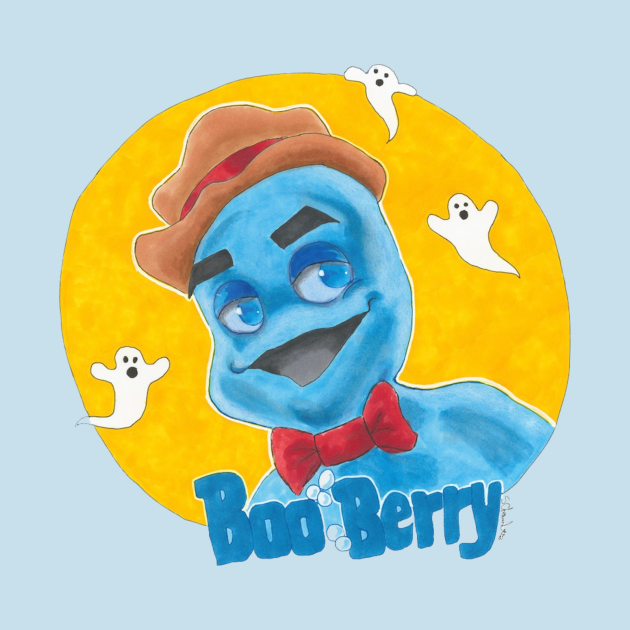 BOO BERRY - Boo Berry Monster Cereal - T-Shirt | TeePublic