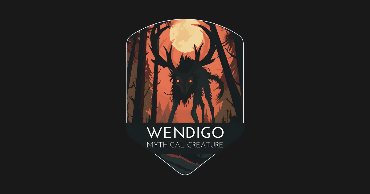 Wendigo Mythical Creature - Wendigo - T-Shirt | TeePublic