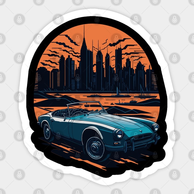 Triumph Spitfire Vintage Car - Triumph Spitfire - Sticker | TeePublic