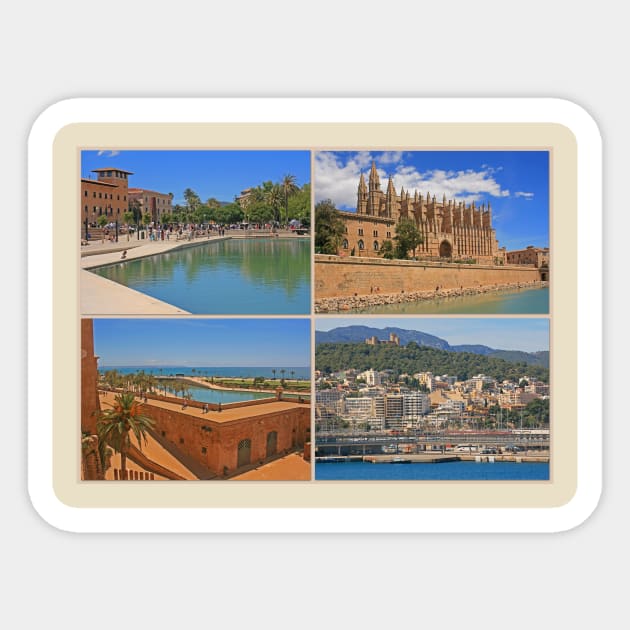 Further views of Palma, Majorca, May 2024 - Palma Majorca - Sticker ...