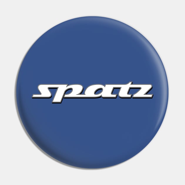 Simson Spatz logo 3D - Simson - Pin | TeePublic