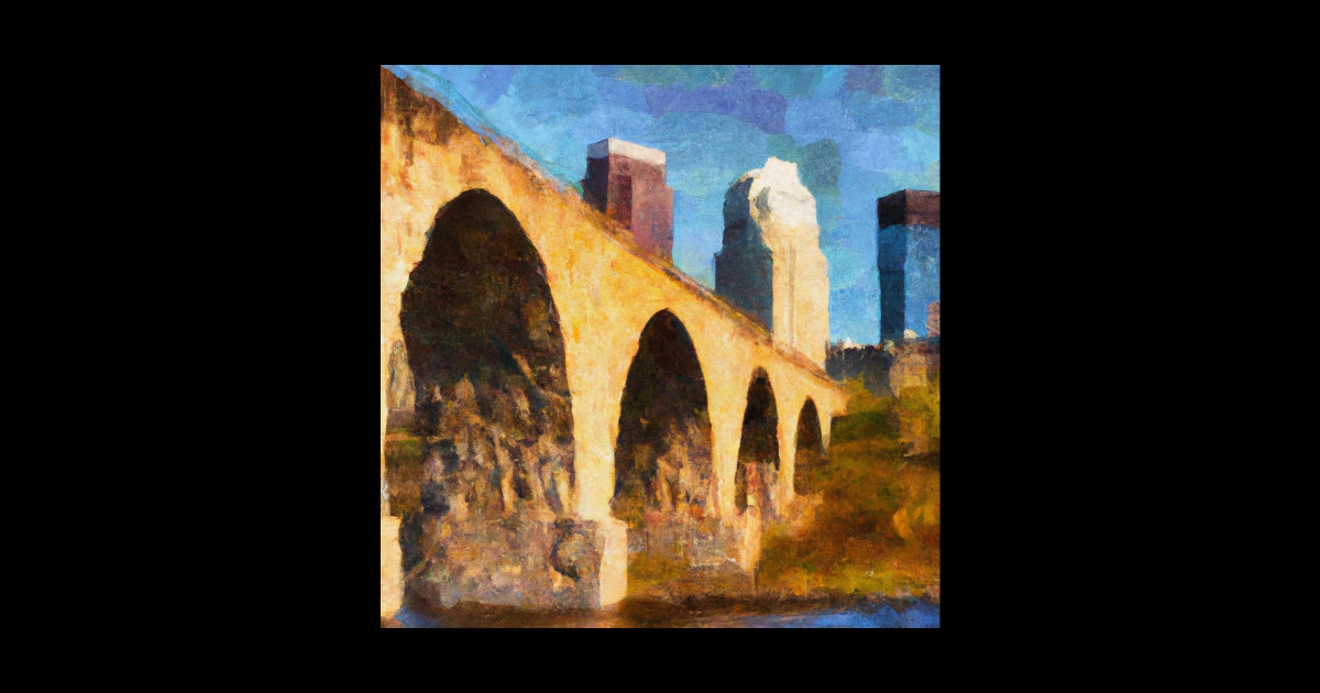 Minneapolis Stone Arch Bridge - Stone Arch Bridge - Posters and Art ...