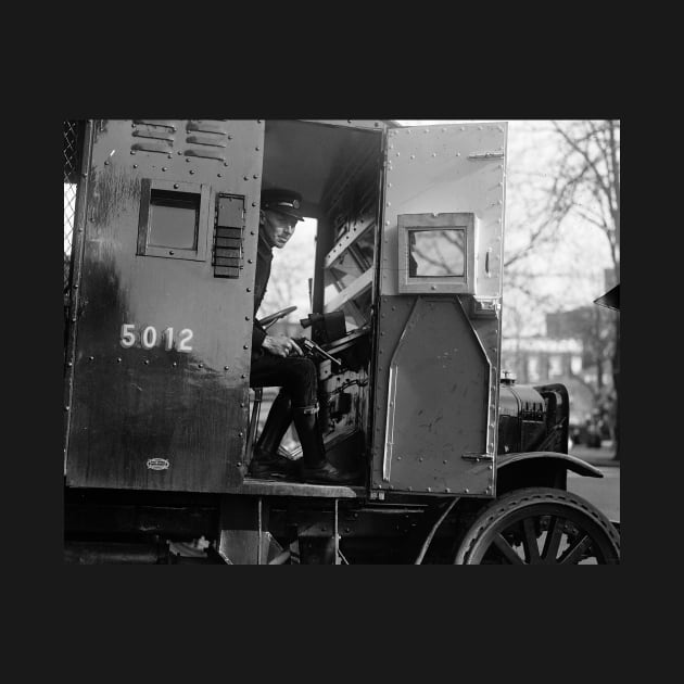 Armored Car Driver With Pistol, 1925. Vintage Photo - Armored Car - T ...
