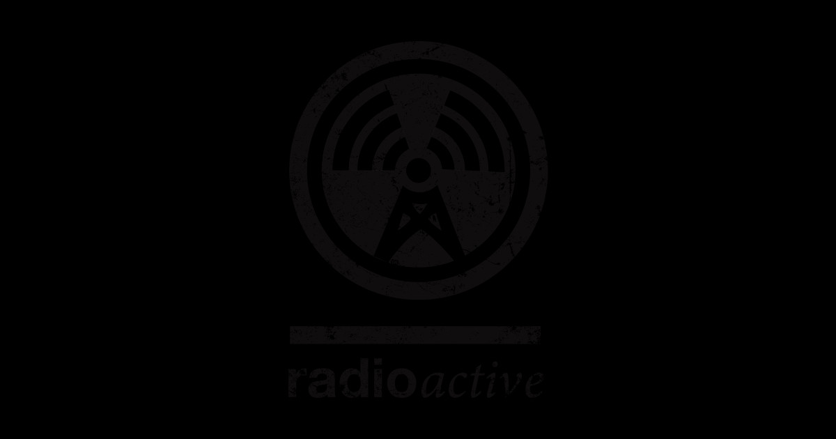 Radioactive Records - Defunct Record Label - Sticker | TeePublic