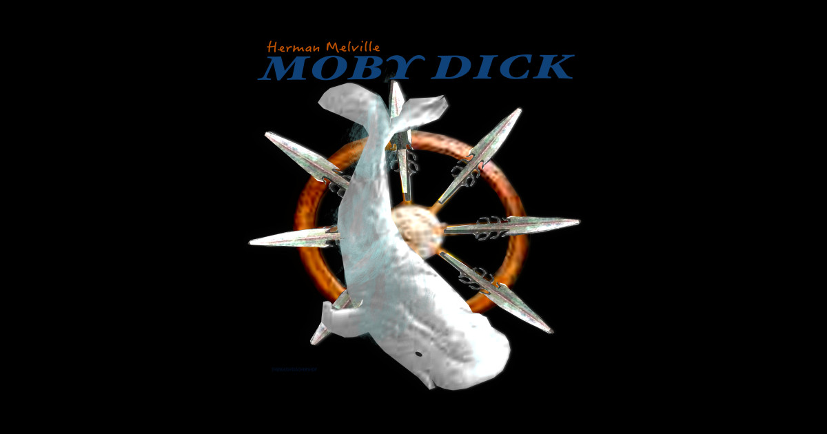 Moby Dick - Melville - Sticker | TeePublic