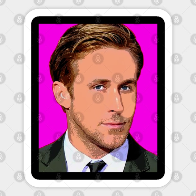 ryan gosling pop art - Ryan Gosling - Sticker | TeePublic