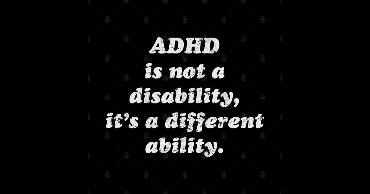 Adhd awareness - Adhd - Sticker | TeePublic