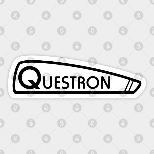 Questron Wand Logo - Questron - Sticker | TeePublic