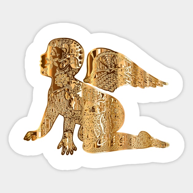 Baby Angel - Baby Angel - Sticker | TeePublic
