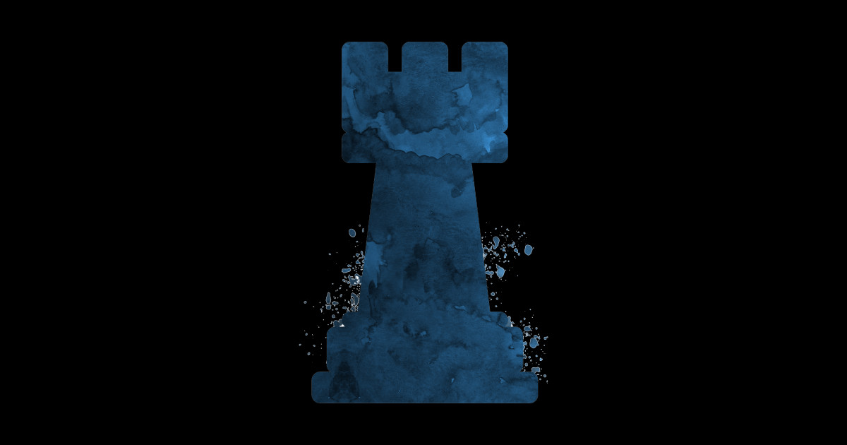 Chess Rook - Chess - Sticker | TeePublic