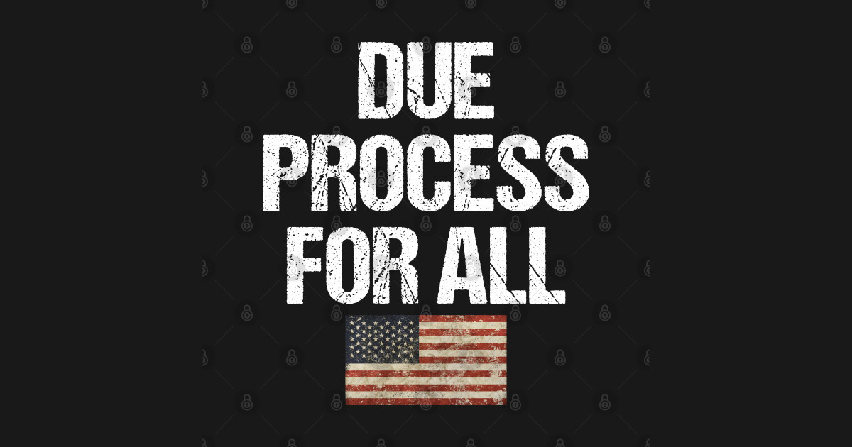 Due Process For All - Due Process - T-Shirt | TeePublic