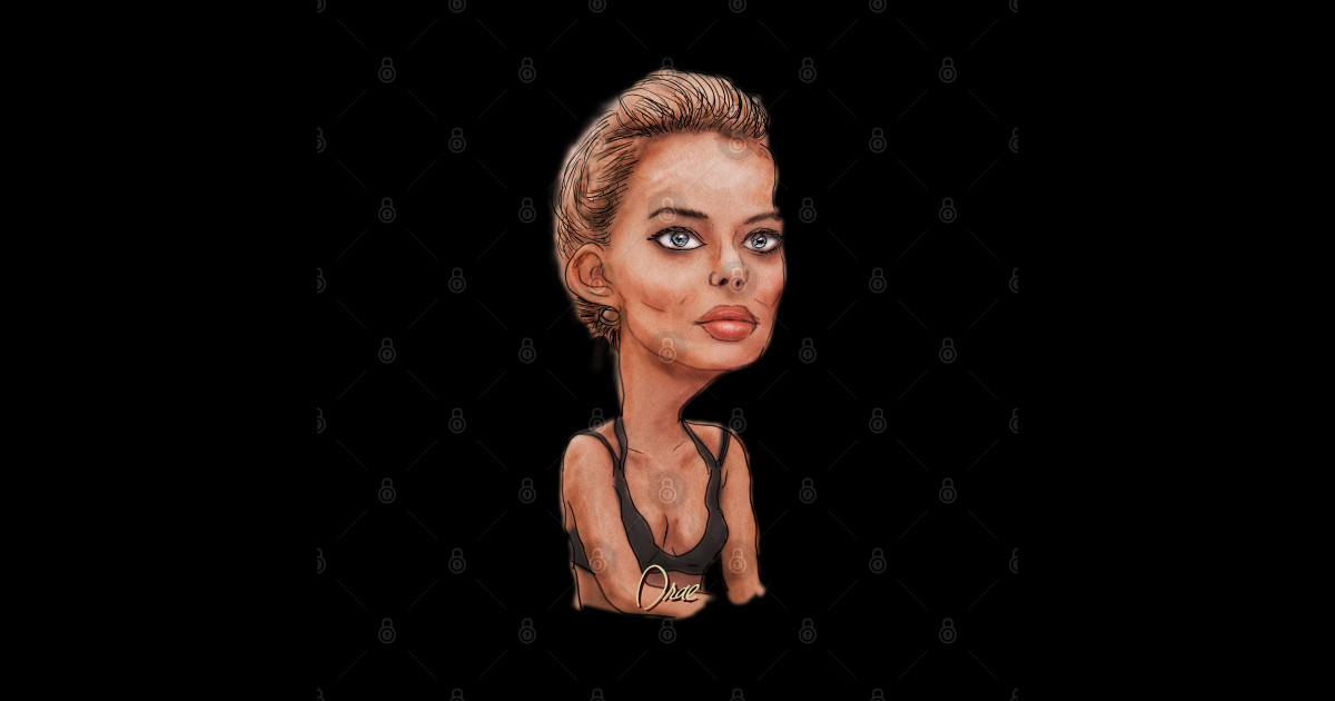Margot Robbie - Margot Robbie - Sticker | TeePublic
