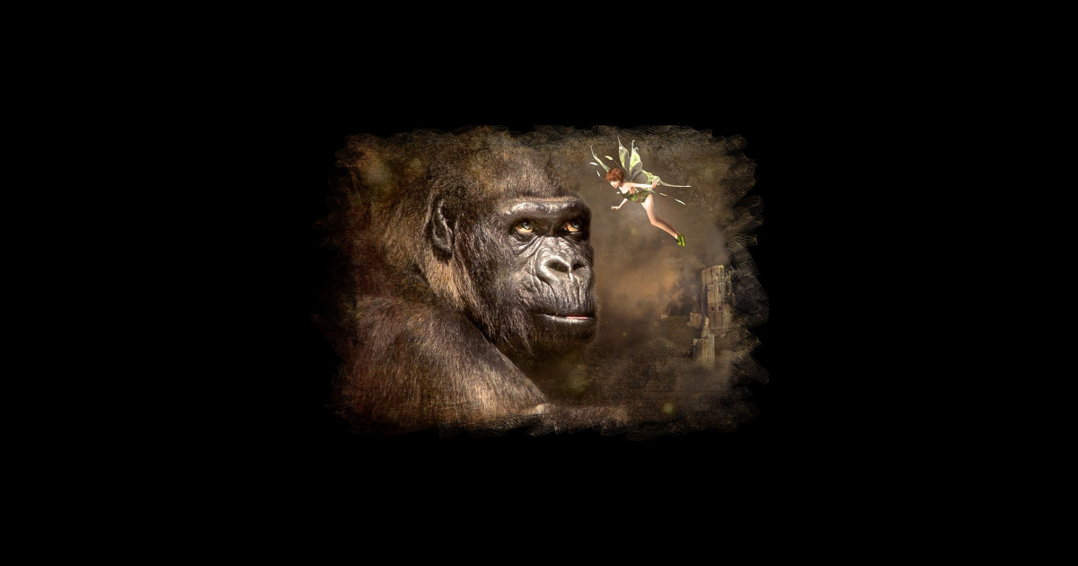 King Kong Meets the Tooth Fairy - Fairy - T-Shirt | TeePublic