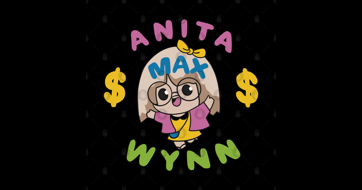 Anita Max Wynn Anita Max Wynn Sticker Teepublic