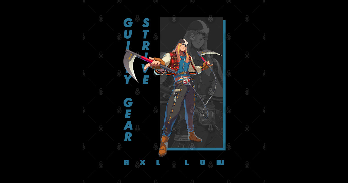 Axl Low | Guilty Gear - Guilty Gear - Sticker | TeePublic