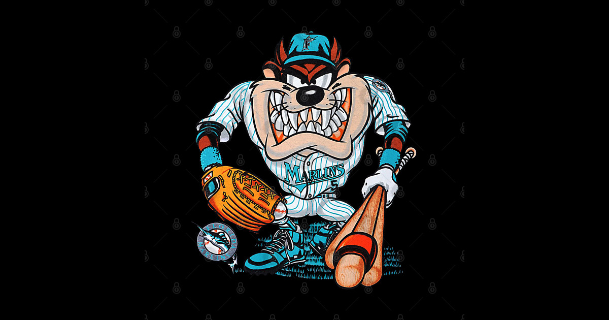 90s Animal Look Cartoon - Marlins Baseball - 90s Animal Look Cartoon ...