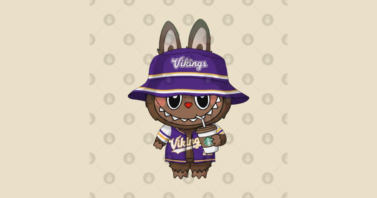 Labubu Fan Minnesota Vikings Football - Labubu Fan Minnesota Vikings ...