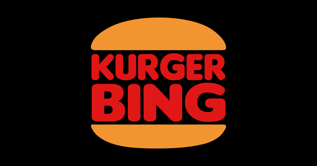 Vintage Logo - Kurger Bing - Sticker | TeePublic