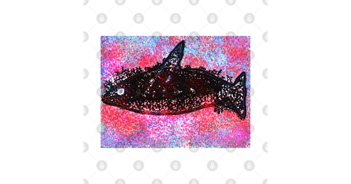 Spray paint fish - Fishing Lover - T-Shirt | TeePublic