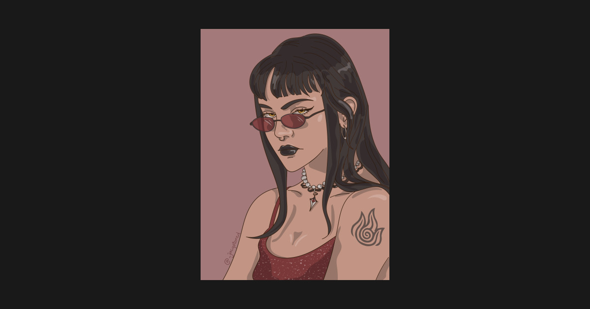 Modern Mai from Avatar: The Last Airbender - Avatar - T-Shirt | TeePublic
