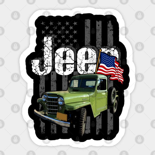 Willys-Overland Truck Jeepcar JEEP Flag - Willys Overland Truck ...